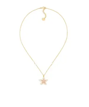 Dior Petit Cd Lucky Baroque Necklace - Yellow