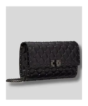 Valentino Garavani Rockstud Logo Clutch
