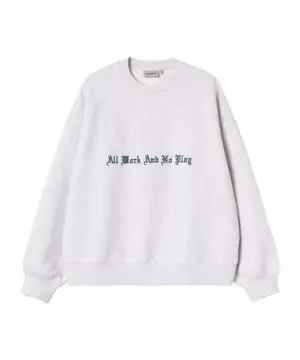 Carhartt Work In Progress No Play Sweatshirt - White