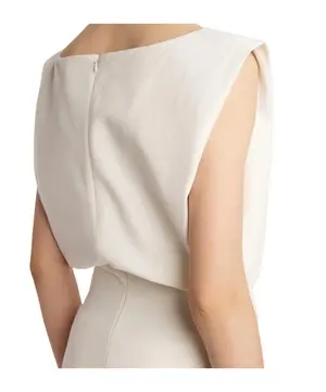 Khaite Sleeveless Zip-up Mini Dress