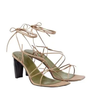 LEMAIRE Simple Genuine Leather Sandals - Nude