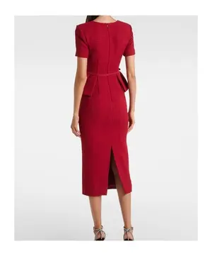 Roland Mouret Boucle Midi Dress