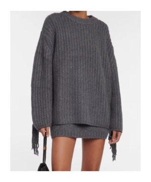 LISA YANG Hilma Fringed Cashmere Sweater