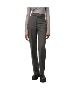 Seventy Belt-loop Casual Pants - Black