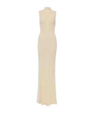 AYA MUSE High-necked Dress - Nude