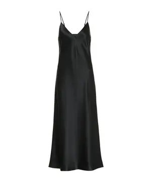 JOSEPH Clea Spaghetti Strap Dress - Black