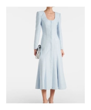 Roland Mouret Jacquard Midi Dress