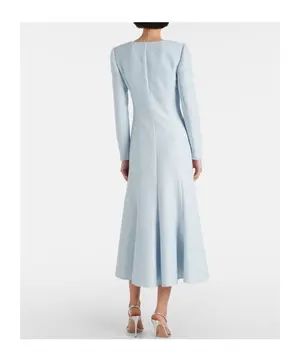 Roland Mouret Jacquard Midi Dress