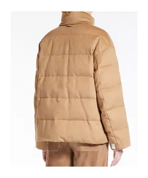 Max Mara High Neck Long-sleeved Coat