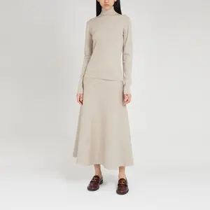 Gabriela Hearst High-necked Long-sleeved Sweater
