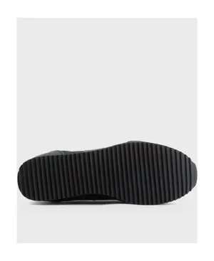 EA7 Logo-print Panelled-design Sneakers