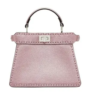 Fendi Peekaboo Iseeu Petite Selleria Tote Bag