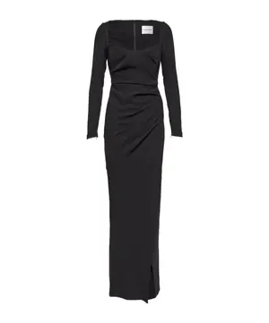 Roland Mouret Crepe Gown - Black