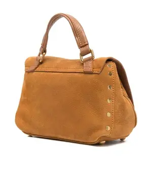 ZANELLATO Rivet Shoulder Bag - Brown