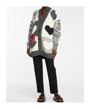 JOSEPH Embroidered Pattern Sweater
