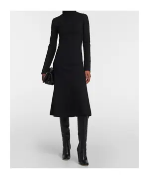 JOSEPH High Collar, Long Sleeves, Midi Length