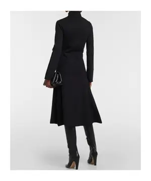 JOSEPH High Collar, Long Sleeves, Midi Length