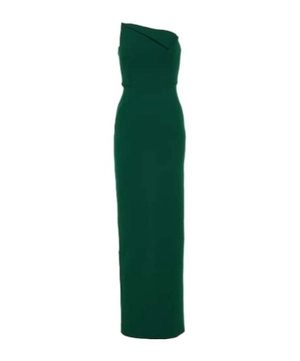 Roland Mouret Strapless Corset Dress - Green