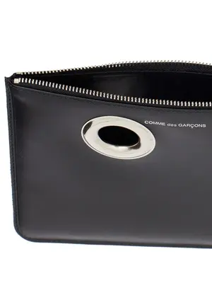 Comme Des Garçons Zipper Clutch