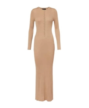 NILI LOTAN Maxi Dress - Nude