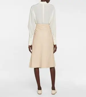 JOSEPH Cortical A-shaped Miniskirt