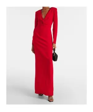 Roland Mouret Gathered Cady Gown