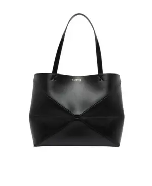Loewe Logo Handbag - Black
