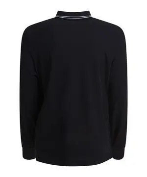 Stone Island Slim Fit Long Sleeved Polo Shirt