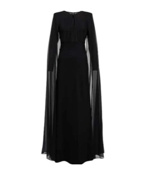 Roland Mouret Chiffon Gown - Black