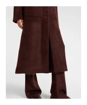 Dorothee Schumacher Fluffy Statement Wool-blend Coat