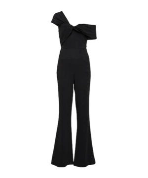Roland Mouret Asymmetrical Jumpsuit - Black