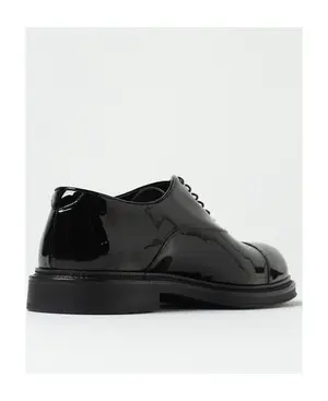 Emporio Armani Patent Leather Lace-up Oxford Shoes