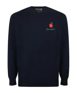 MC2 SAINT BARTH Embroidered Crew Neck Knitwear