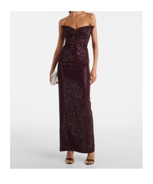 Roland Mouret Crystal-embellished Gown
