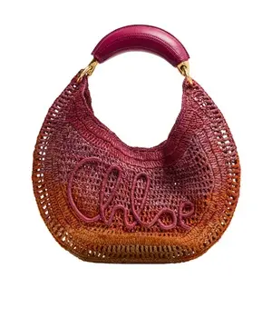 Chloé Summer Banana Hobo Bag - Red
