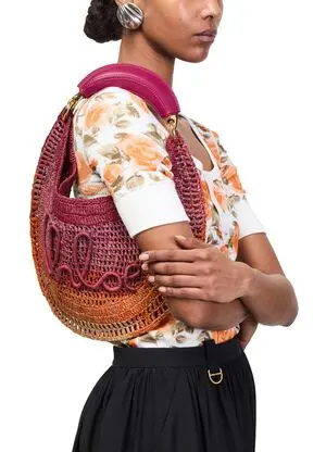 Chloé Summer Banana Hobo Bag - Red