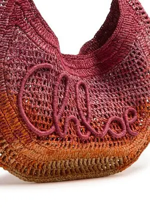 Chloé Summer Banana Hobo Bag - Red