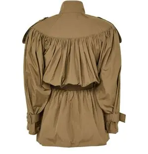 Chloé Gathered Coat