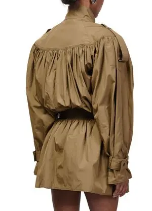 Chloé Gathered Coat