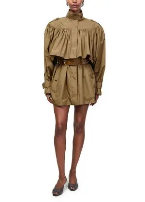 Chloé Gathered Coat
