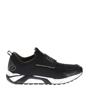 EA7 Round Toe Sneakers - Black