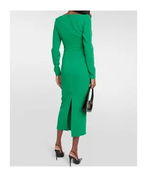Roland Mouret Cowl Neck Midi Dress