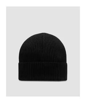 Moncler Logo Patch Knitted Beanie