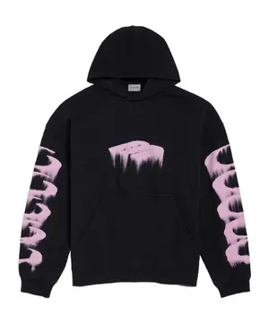 Balenciaga Medium Fit Distressed Hoodie
