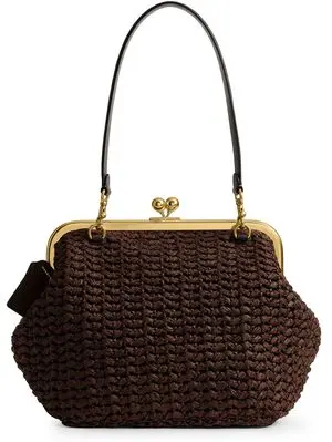 COACH Large Kisslock 27 Frame Bag