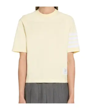 Thom Browne Short-sleeved T-shirt - White