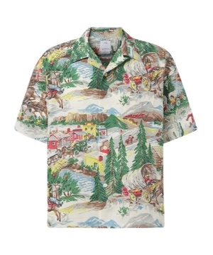 Visvim Crosby Printed Silk-blend Bowling Shirt