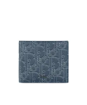 Dior Bifold Wallet - Navy Blue