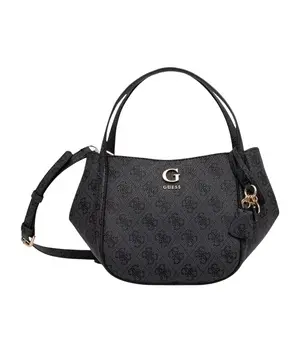 Guess Double-handled Shoulder Bag - Black