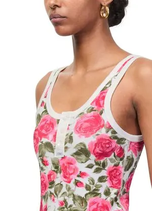 Chloé Printed Vest Top